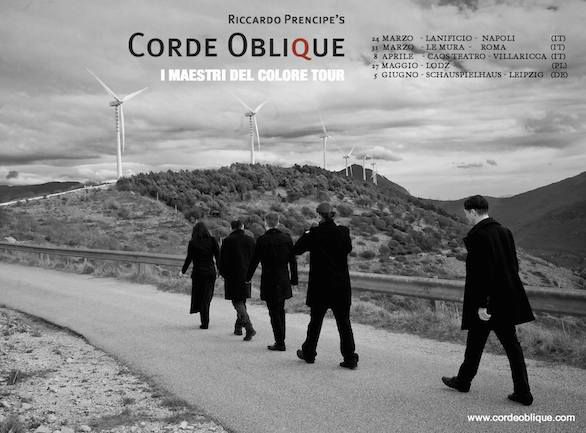 CORDE OBLIQUE: Parte da Napoli il nuovo tour dei Corde Oblique – CHF ...